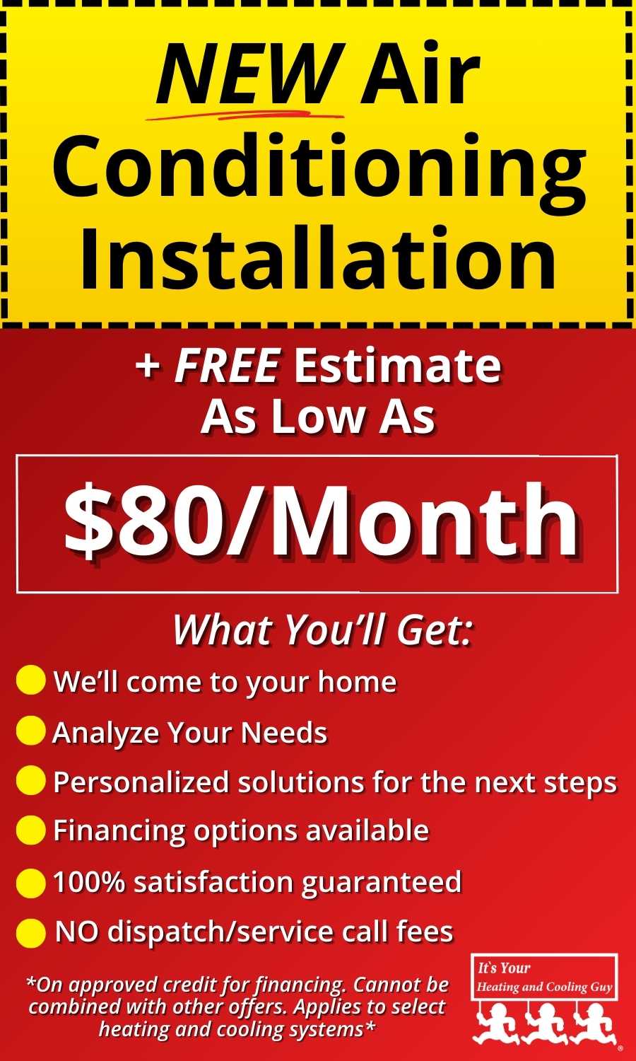 HVAC Special Offers - It's Your Heating and Cooling Guy