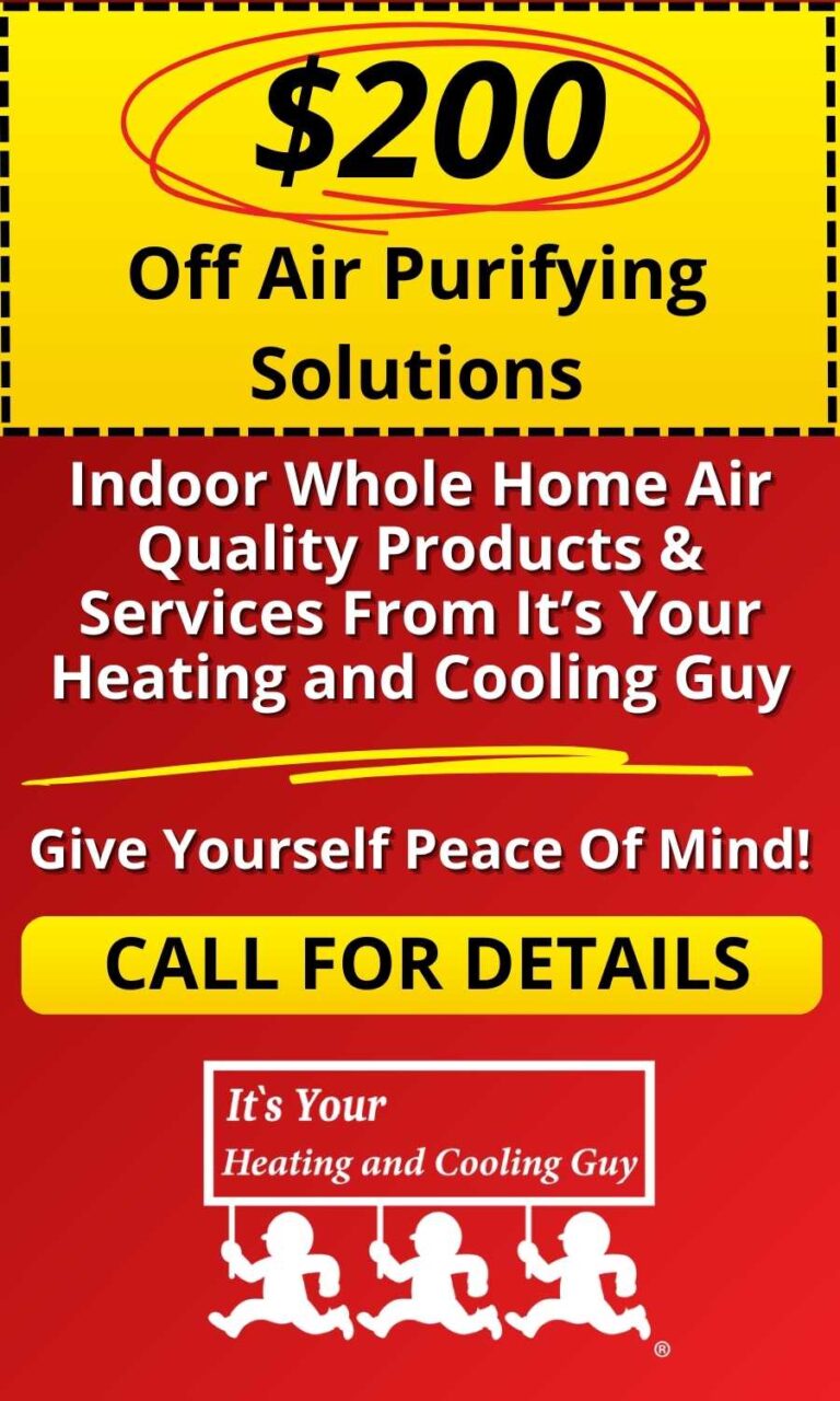 HVAC Special Offers - It's Your Heating and Cooling Guy